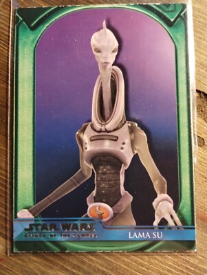 2002 Topps Star Wars: Attack of the Clones Lama Su #18 h3a | eBay