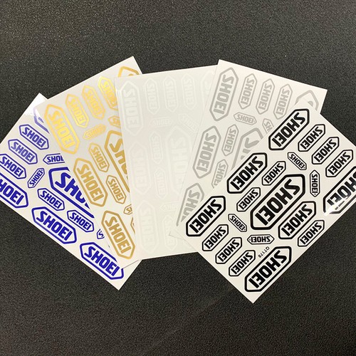 Motorcycle Helmet Emblem Decal for Shoei Bike Fuel Tank PVC Racing ...