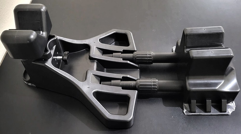 SHOOTING REST STEADY RIFLE GUN SHOT STAND ADJUSTABLE BRACKETS HEAVY ...