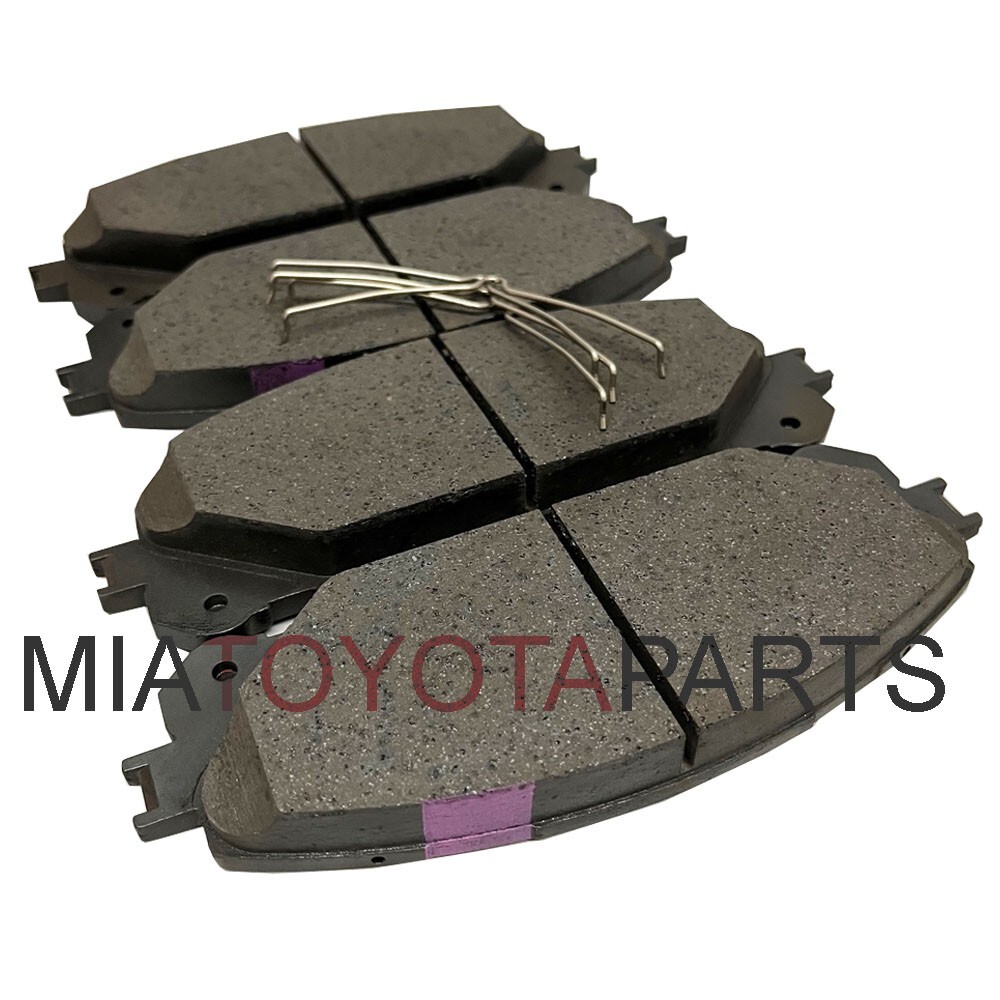 Genuine Toyota Highlander HV Front Rear OEM Brake Pads 04465-48150 ...