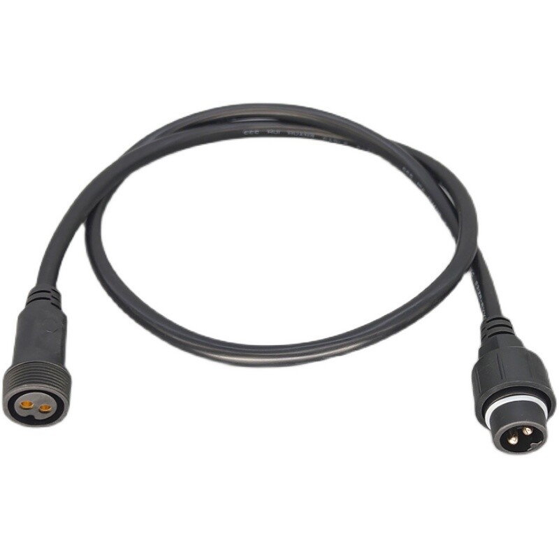 2 Pin Waterproof Power Extension Wire Long 0.5m-10m Plug Socket With ...