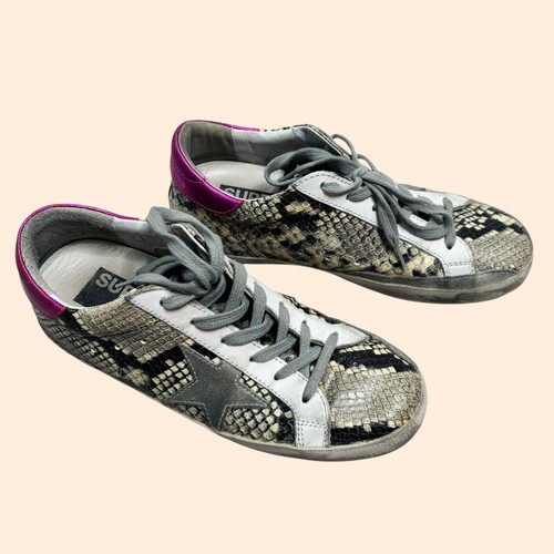 Golden Goose Superstar Snake Sneakers | eBay