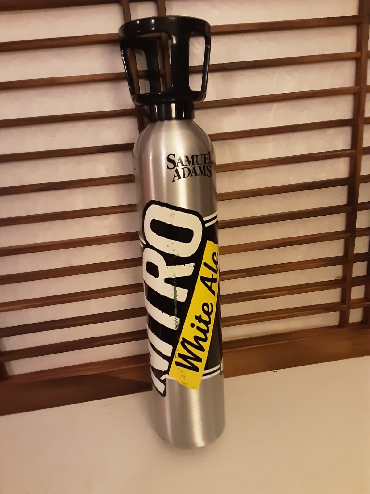 Vintage Sam Samuel Adams Nitro White Ale Gas Tank Shaped 11-1/2" Tall ...