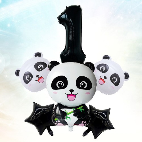 6 Pcs Giant Panda Balloon Set Baby Balloons Decorations Party Supply ...
