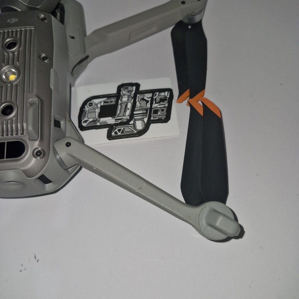 DJi Mavic Air 2s Drone Shell Only - Account Unbinded - 1 Damaged Rear ...