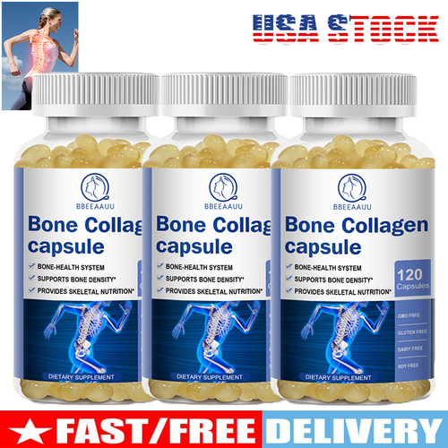 360PCS Bone Collagen Vitamin Capsules For Nails, Skin, Hair,Joint Bone ...