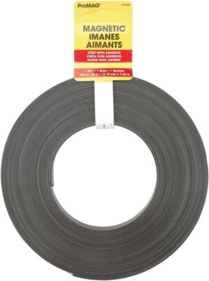 Magnum Magnetics Corp Adhesive Magnetic Strip, 1/2-Inch x 25-Feet | eBay