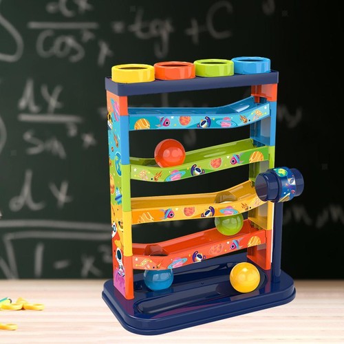 5 Layers Ball Racer Ramp Track Set Maze Race Educational Toys for ...