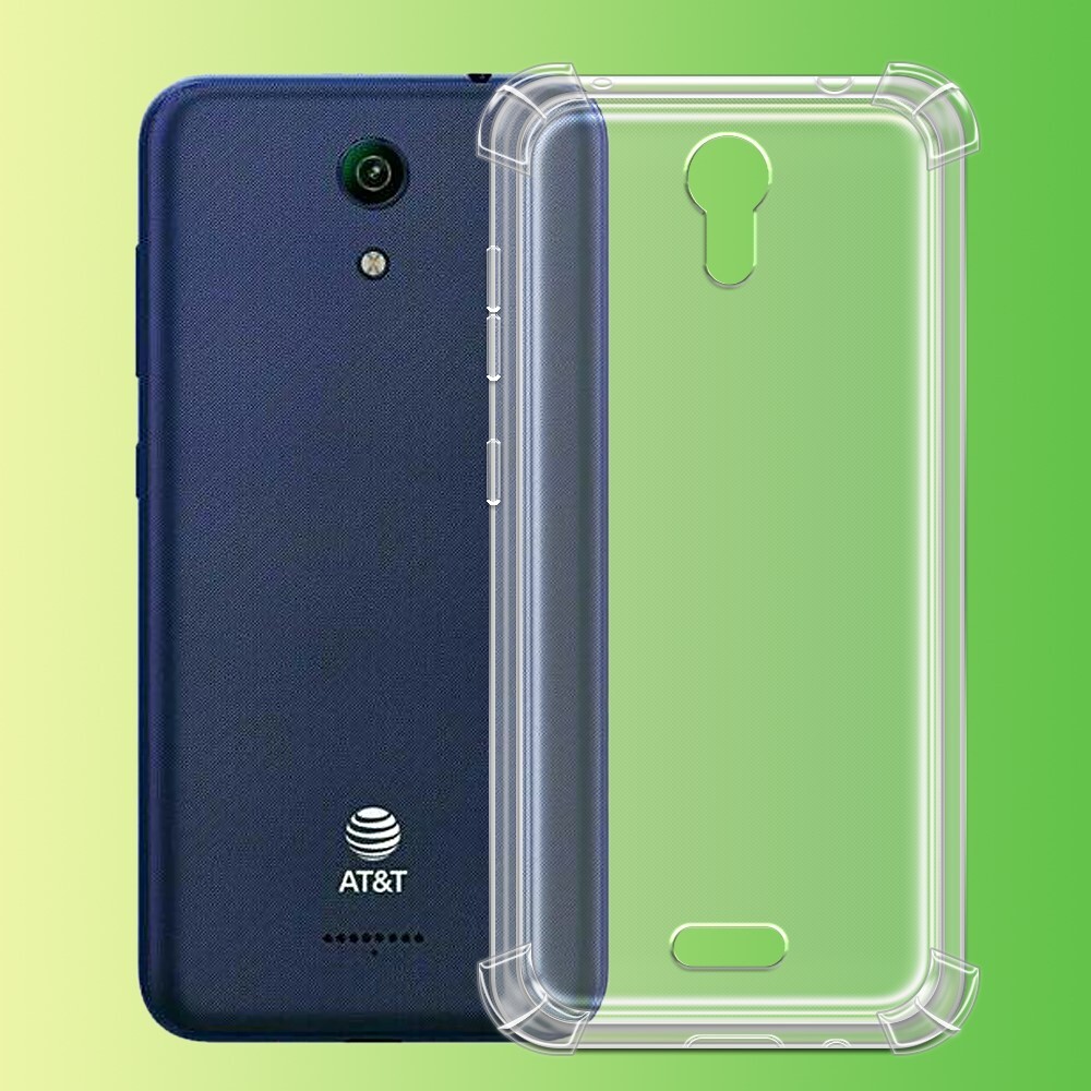 Heavy Duty Clear Anti-Crash Protective Cover Case for AT&T Calypso ...