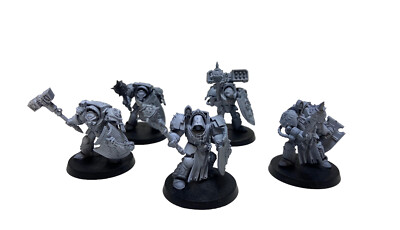 Warhammer 40k Dark Angels Deathwing Army Terminator Assault Squad Lot ...