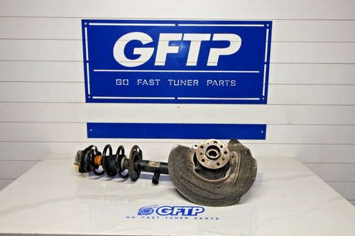 20-24 BMW X3M FRONT LH DRIVER FRONT HUB ASSEMBLY W/STRUT AND CONTROL ...