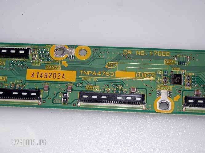 PANASONIC TC-P42S1 C2 BOARD TNPA4763 | eBay