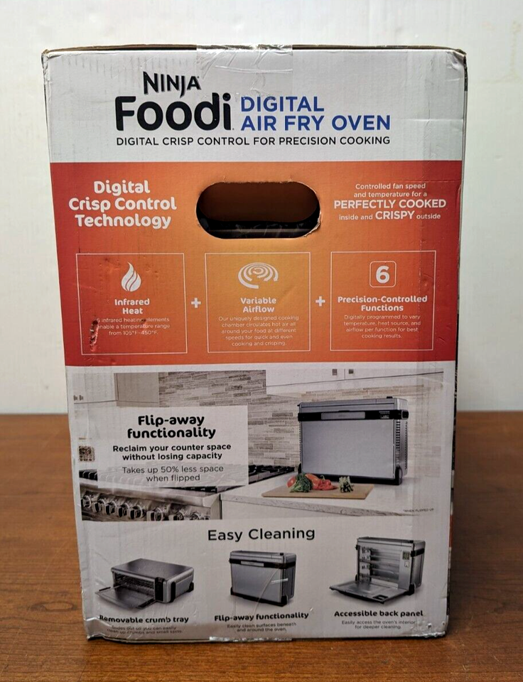 Ninja SP080 Foodi 6-In-1 Digital Countertop Air Fry Oven - *NEW IN BOX ...
