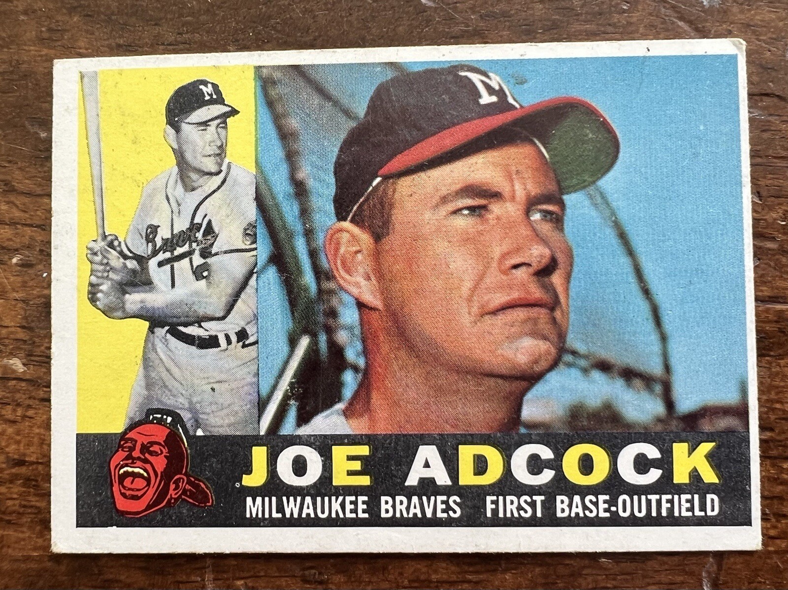 1960 Topps - #3 Joe Adcock | eBay