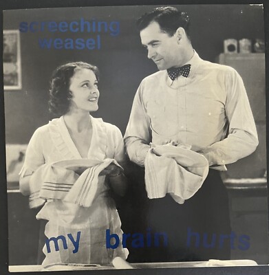 Screeching Weasel 'My Brain Hurts' 1991 Vinyl LP Lookout! Punk The ...