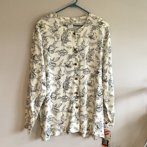 Cricket Lane NWT 100% Rayon Blouse Sz 18 Made in USA | eBay