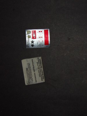 DEFENSOR AUTOBOT GROOVE PARTIAL STICKER SHEET LOT ORIGINAL TRANSFORMER ...