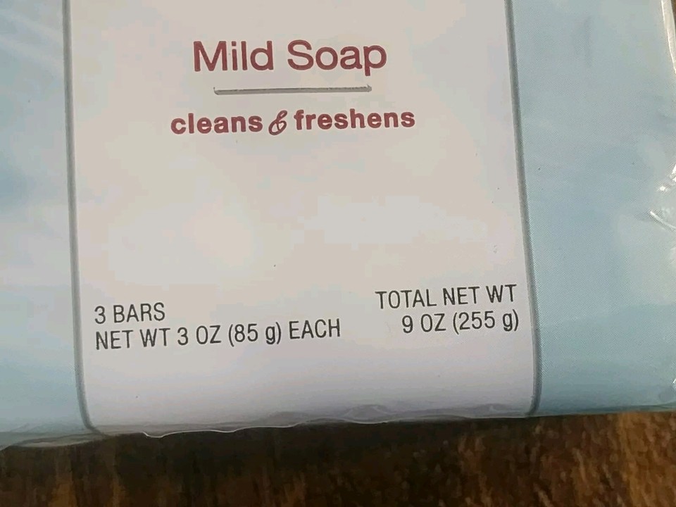 Jergens Mild Soap 3 Bars 3 Oz (Pack of 9 Bars) FREE SHIPPING! | eBay