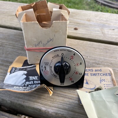 Vintage Mark-Time Pistol Match Two-Speed Timer | eBay