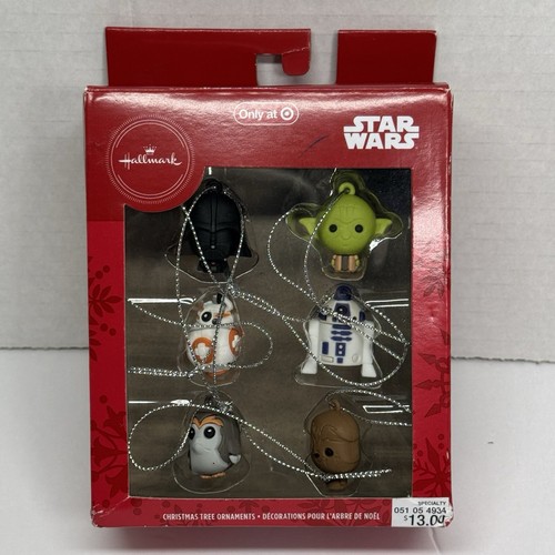 Disney/Star Wars Hallmark Mini Ornament Set Target Exclusive | eBay
