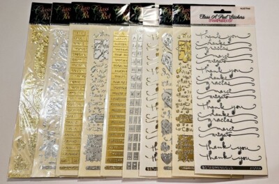 Stampendous Class A Peels Stickers Variety ~You Choose Design~ Crafts ...