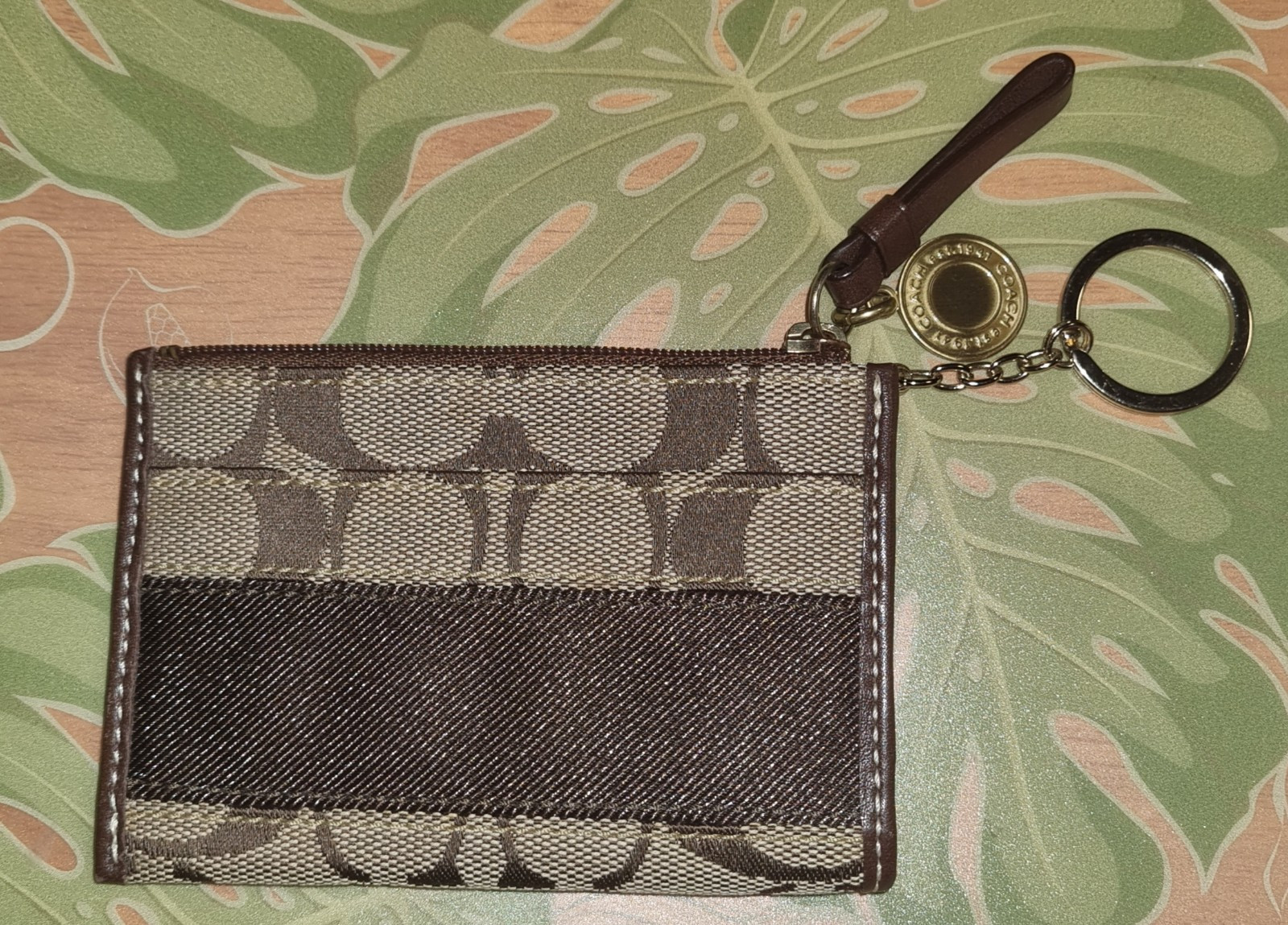 Coach LEGACY Signature Small ID Card & Coin purse Cas… - Gem