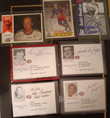29 Rare Montreal Canadiens Autographs | eBay