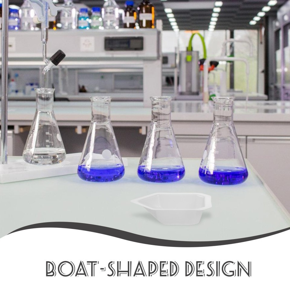 20 Pcs Scientific Supplies Weighing Boat Pan Lab Dishes Plates for ...