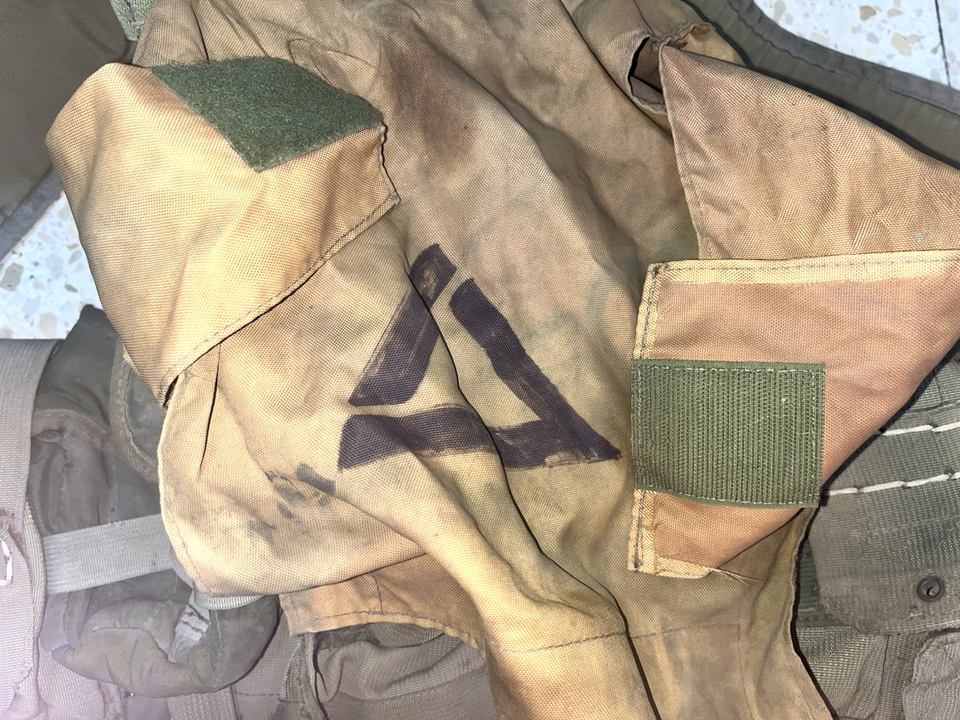Idf Zahal Soldiers Combat Vest Web Harness Ephod 80-90's Combat Israeli ...