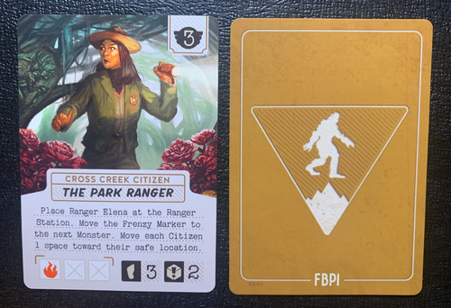 Horrified American Monsters CROSS CREEK CITIZEN Park Ranger Monster ...