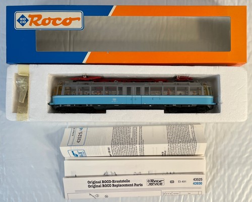 Roco HO Scale 43525 DB Glass Dome Rail Car BR 491 With Box Papers ...