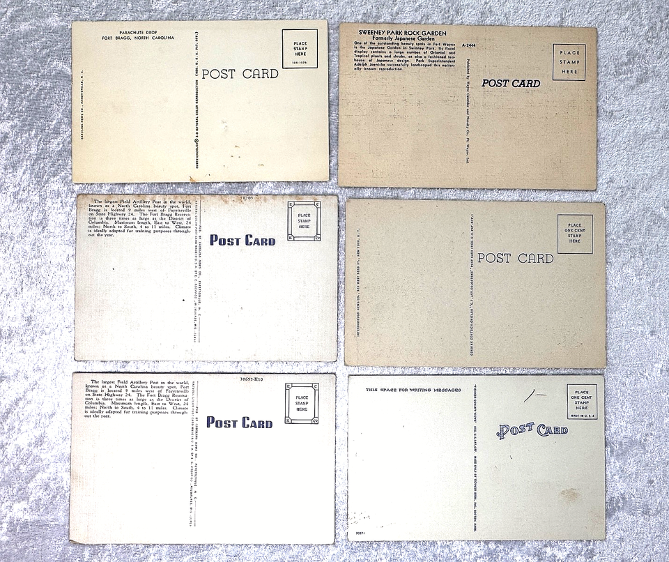 WWII US ARMY POSTCARD GROUP | eBay