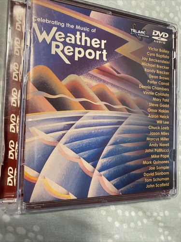 VARIOUS Celebrating The Music WEATHER REPORT DVDAudio Disc Like New ...