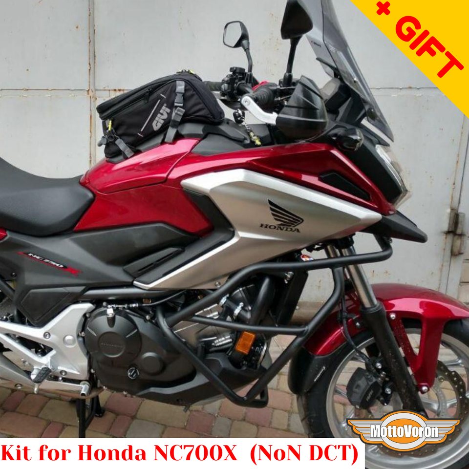 For Honda NC700X Engine Guard NC 700 X Luggage rack system Kit (Non DCT ...