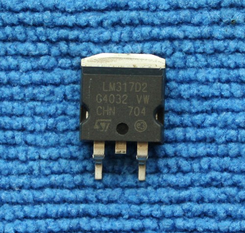 10pcs LM317D2 LM317D2T LM317 SMD 3-Terminal Adjustable Regulator TO-263 ...