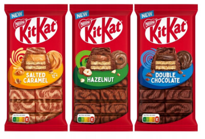 🍫 3x 99G NESTLE KITKAT KIT KAT CHOCOLATE - CRUNCHY - SALTED CARAMEL ...