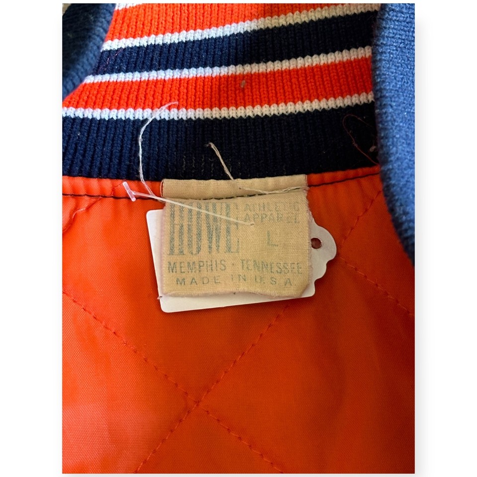 Vintage Howe Athletic Apparel Memphis Tennessee USA MADE Chain Stiched ...