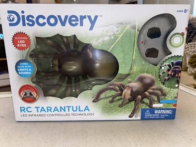 DISCOVERY KIDS RC Moving Tarantula Spider, Wireless Remote Control Toy ...