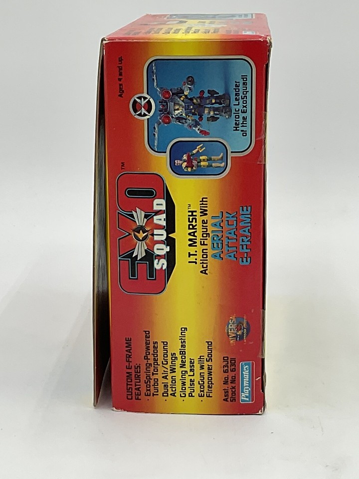 1993 Playmates - Exo Squad JT Marsh Aerial Attack E-Frame | eBay