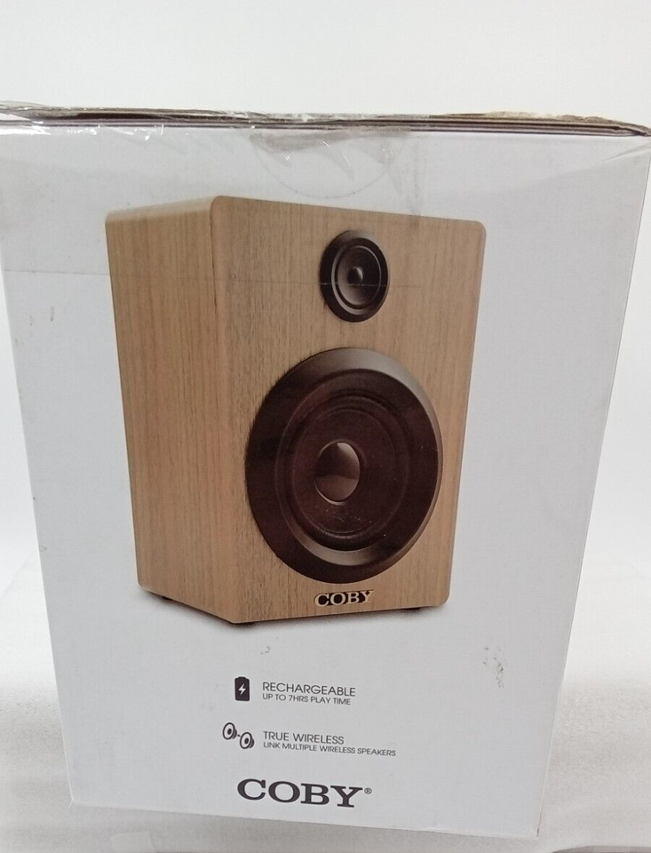 COBY ROOM MATES BLUETOOTH SHELF SPEAKERS | Bookshelf Speakers | True ...