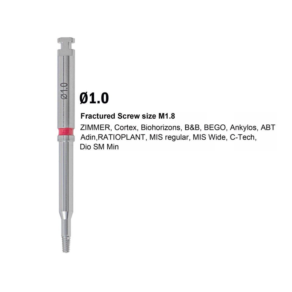 NeoBiotech SR Dental Universal Broken Screw Remover kit Extractor ...