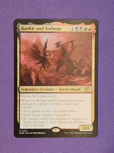 MTG - Rankle and Torbran - Regular Rare - MOM 0252 Pack Fresh Card ...