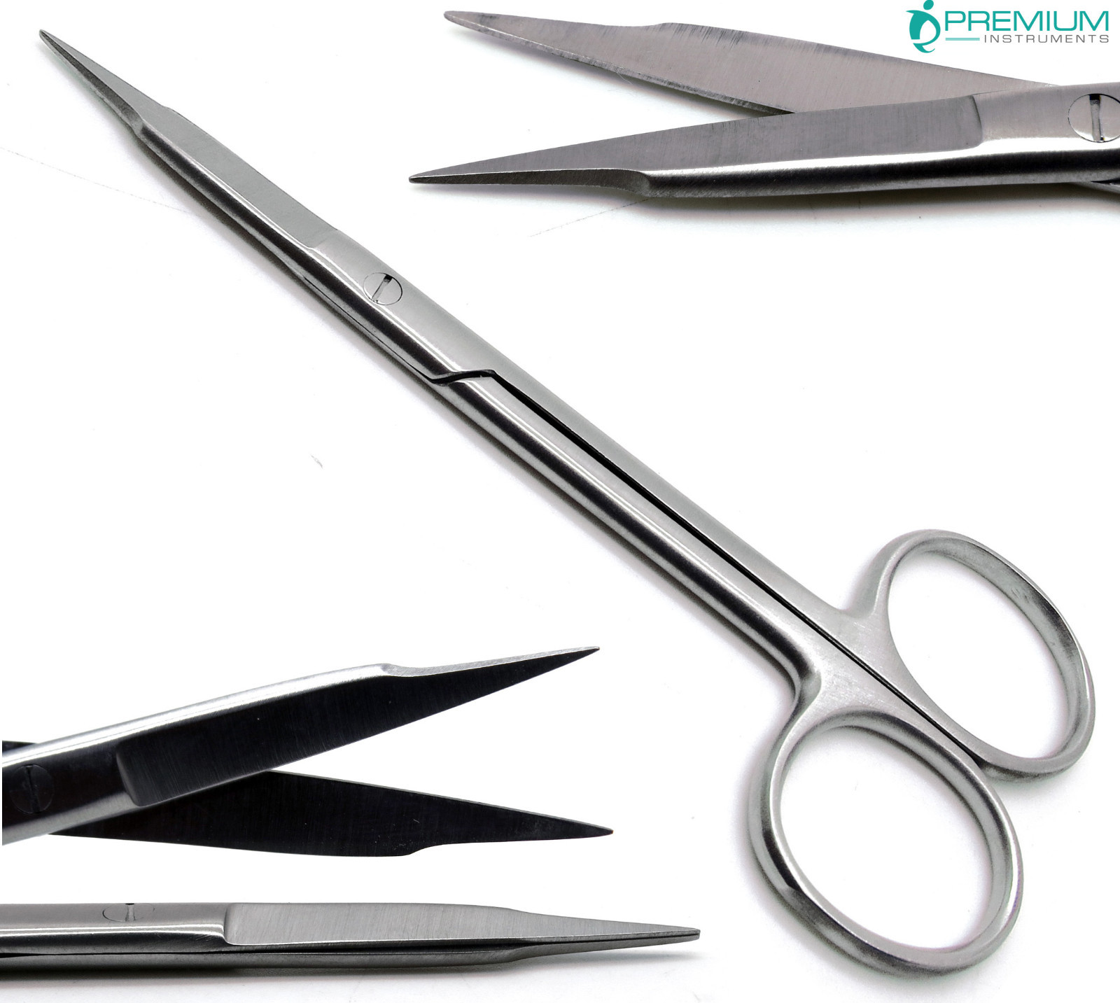 Steven Tenotomy Scissors 5.25" Straight Sharp Tip 1.8" Surgical New ...