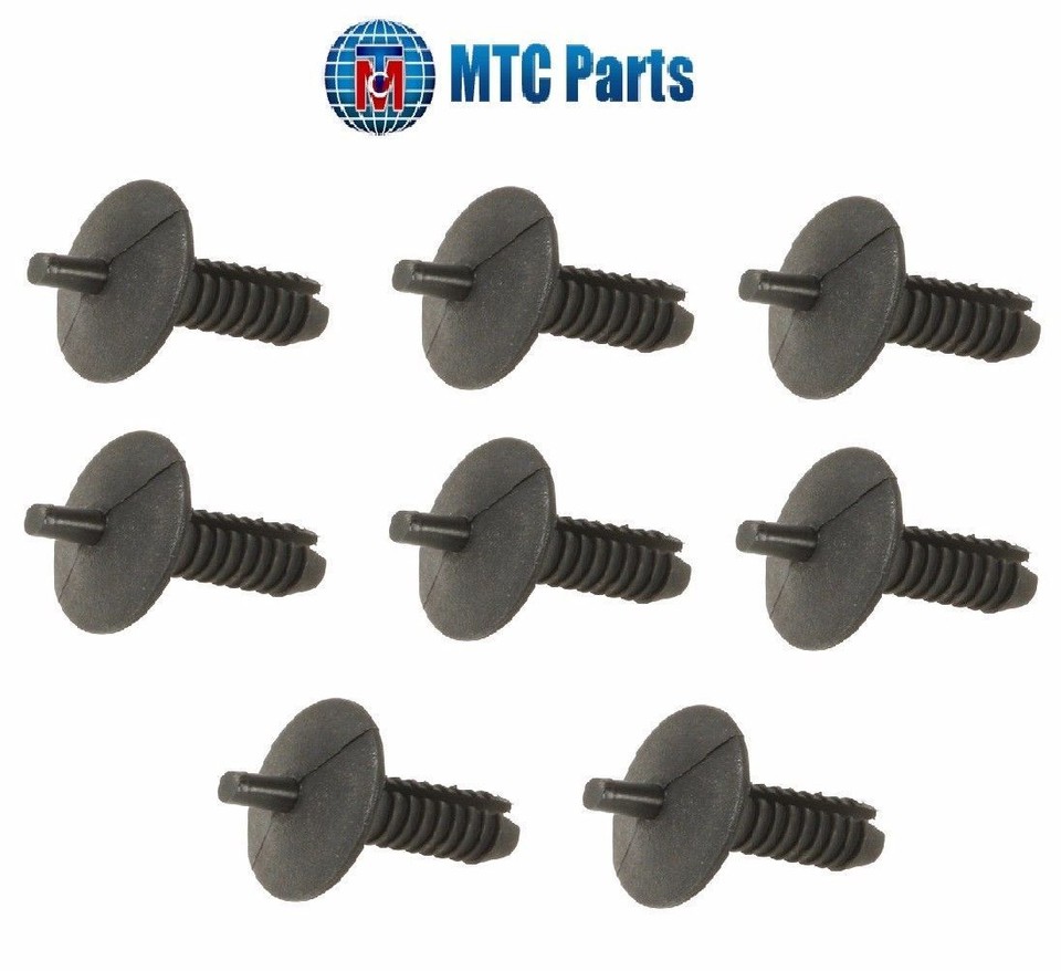 For BMW E34 E36 525i 530i 540i 318i 318iC M3 Set of 8 Rivets MTC ...