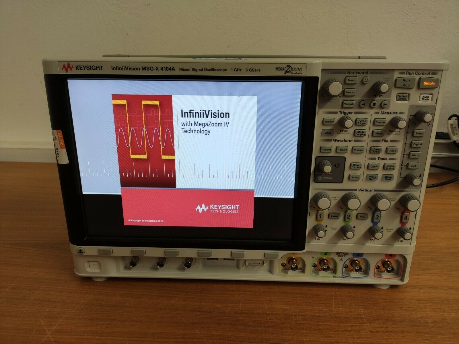 KEYSIGHT MSOX4104A MSO / MDO Oscilloscope InfiniiVision 4000 X 4+16 ...