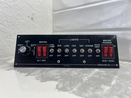 "Cessna Switch Panel" Compatible with FSX/FSUIPC & X-Plane Flight ...