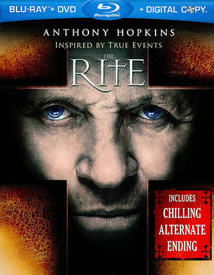 The Rite Anthony Hopkins Inspired By True Events - Used Movie Blu-Ray ...