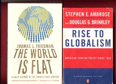 2 Globalism books: The World is Flat & Rise to Globalism - Free ...