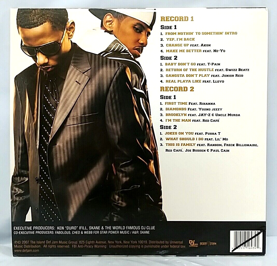 (LP) Fabolous – From Nothin' To Somethin' , B0008162-01, EX, Album ...