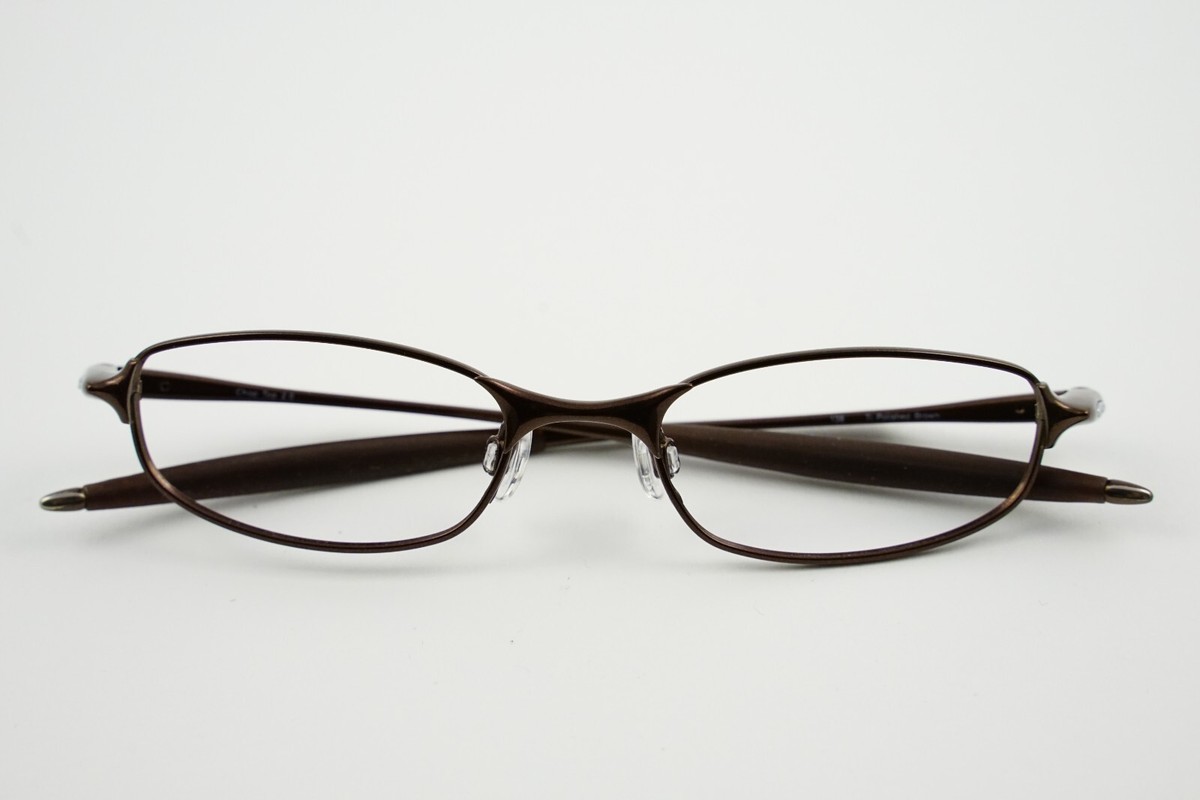 RARE! Oakley Chop Top 2.0 Ti Polished Brown 49-19 138 RARE! Oakley Chop Top 2.0 Ti Polished Brown 49-19 138